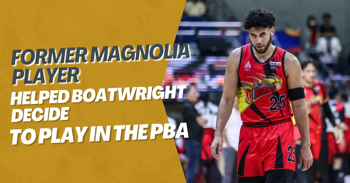 Bennie Boatwright Boosts Up! Ex-Magnolia Star Lures Him to PBA